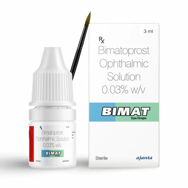 Bimat Eye Drops 3ml: Fuller Lashes & Effective Glaucoma Relief