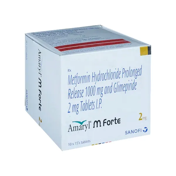 Amaryl M Forte 2mg - Premium Glycemic Control Formula