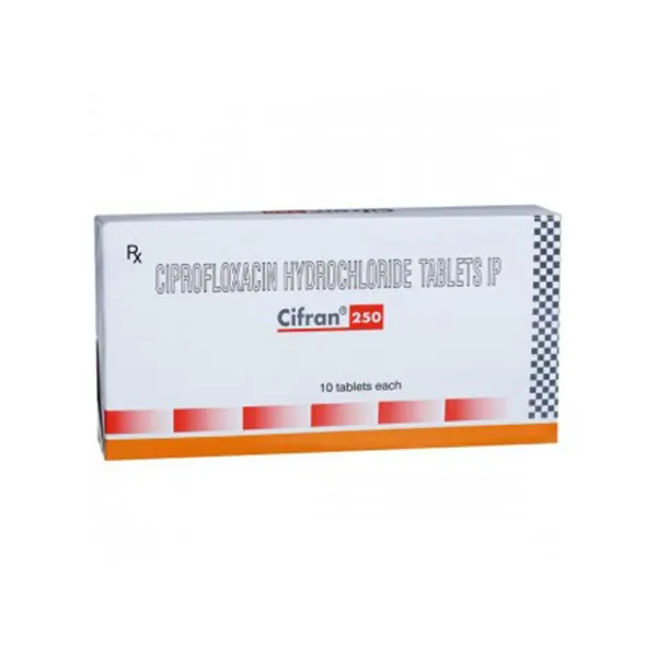 Cifran 250 Tablets for Broad-Spectrum Infection Care