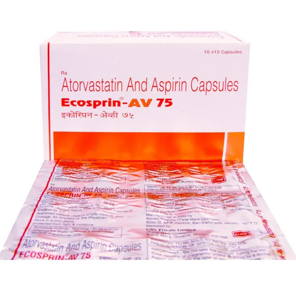 Ecosprin AV 75 Tablet – Reliable Treatment for Heart Patients