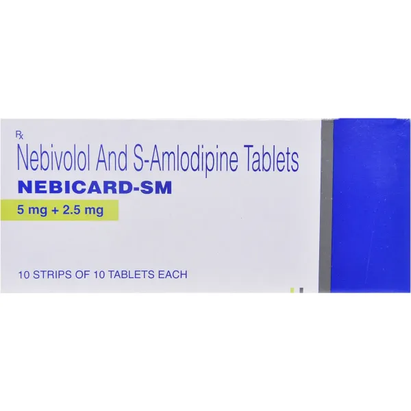 Nebicard SM Tablets for Blood Pressure Care