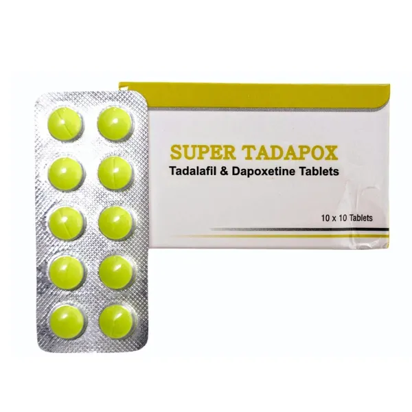 Super Tadapox : The Ultimate ED and PE Solution for Men
