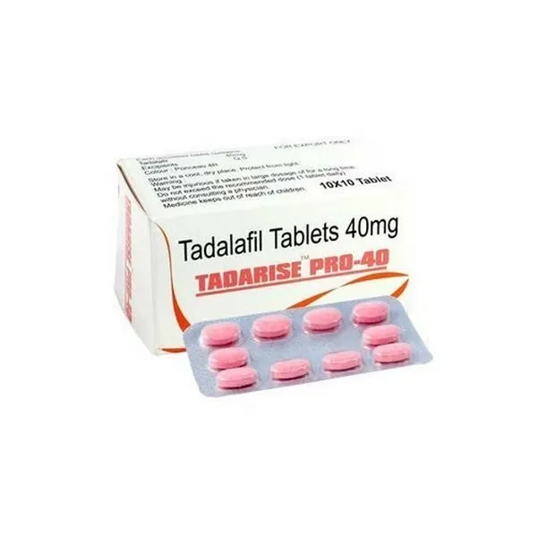 Tadarise Pro 40mg - Pills for Erectile Dysfunction
