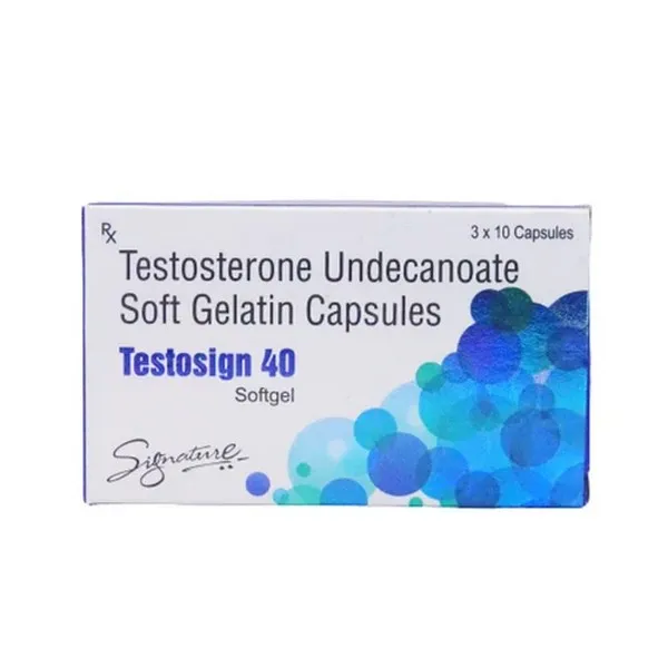 Testosign 40 Soft Gelatin for Male Hypogonadism: Trusted Solution