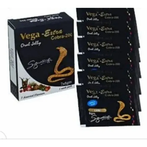 Vega Extra Cobra 200 Jelly - Powerful ED Solution