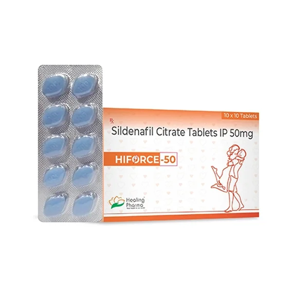 Hiforce 50 for Erectile Dysfunction - Effective Generic Treatment