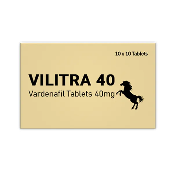 Vilitra 40mg : Male ED treatment that works for all ages